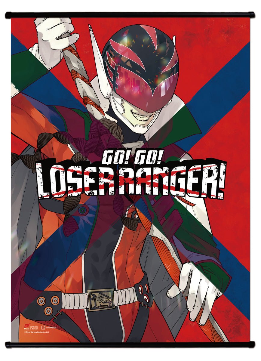 GO! GO! LOSER RANGER (COMIC) - COMIC COVER VOL 01 WALLSCROLL – Great ...