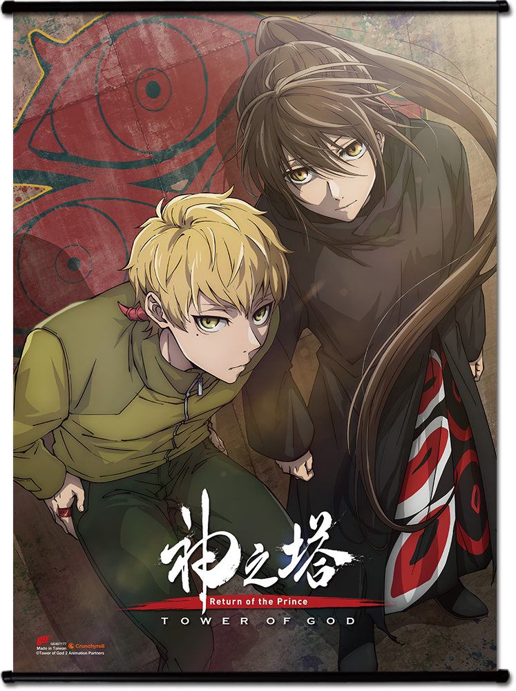 TOWER OF GOD S2 - JUE VIOLE GRACE & JA WANGNAN KEY VISUAL WALL SCROLL ...
