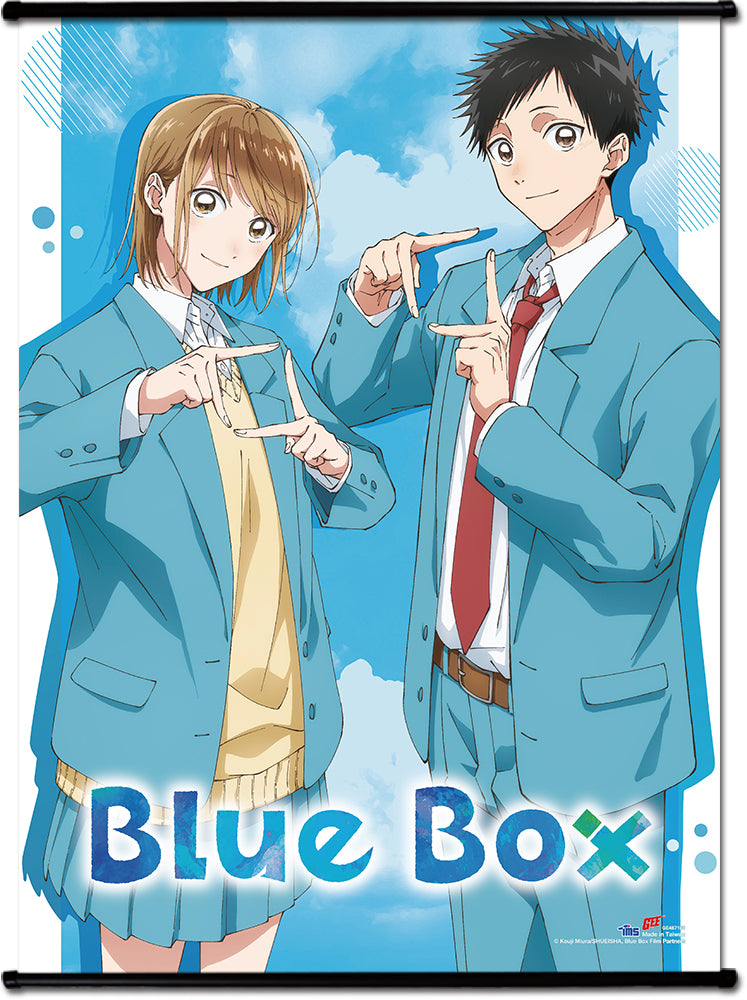 BLUE BOX - TAIKI INOMATA AND CHINATSU KANO GROUP WALL SCROLL – Great ...