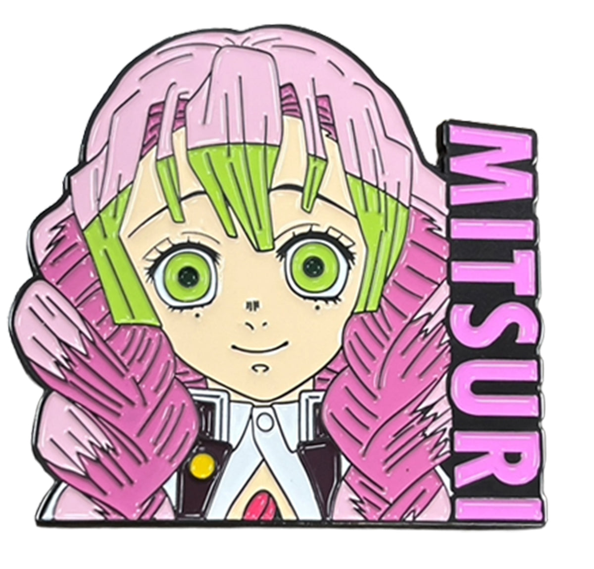 Demon Slayer - Mitsuri Kanroji Portrait Pinsart Pin – Great Eastern ...