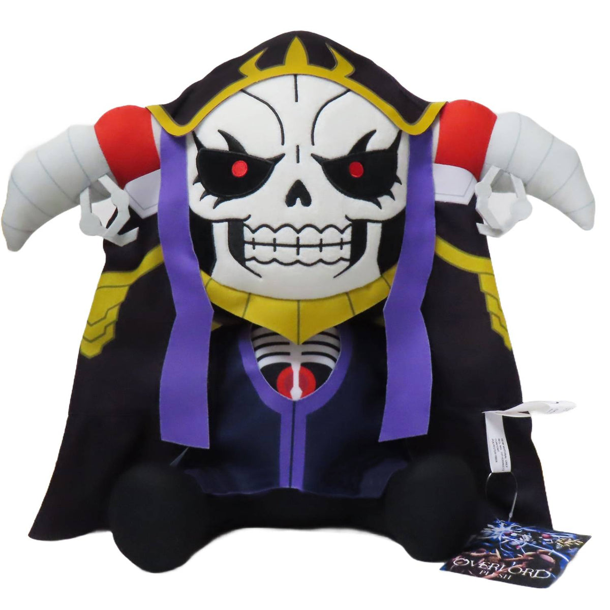 Overlord S1 - Ains Ooal Gown Sitting Pose Plush 12" H – Great Eastern ...