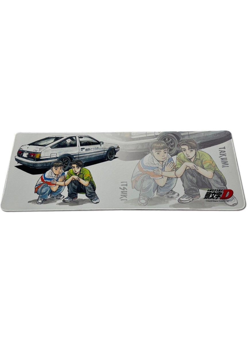 Initial D (Manga) - Takumi Fujiwara & Itsuki Takeuchi Color Artworks M ...