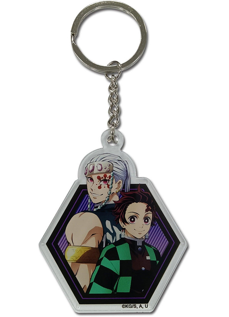 Demon Slayer TV 2 - Uzui Tengen & Tanjiro Kamado Acrylic Keychain ...