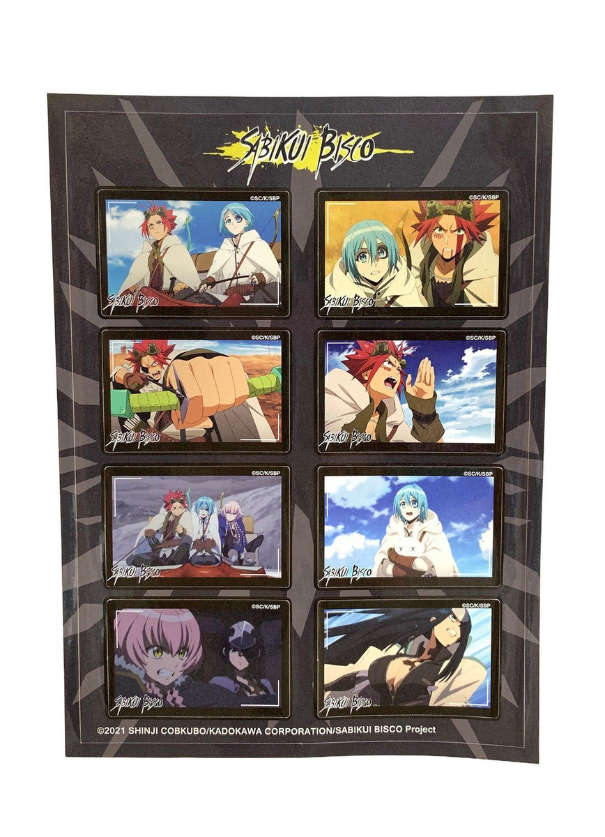 Sabikui Bisco - Screenshots Group Sticker 5"X7" Sticker – Great Eastern ...