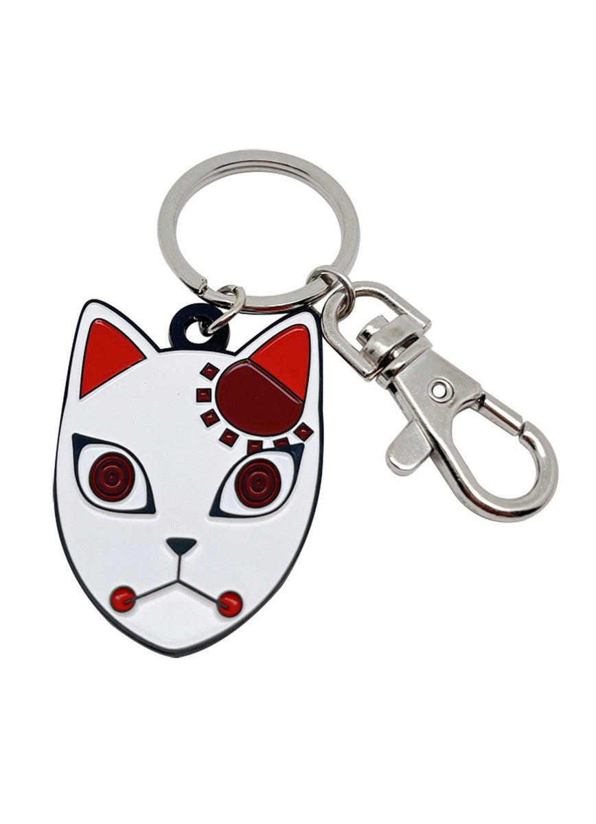 Demon Slayer - Tanjiro Warding Mask Metal Keychain – Great Eastern ...