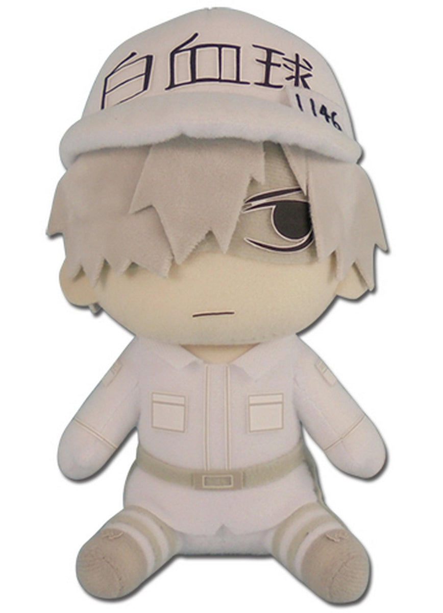 Cells At Work! - White Blood Cell Sitting Plush 7"H – Great Eastern ...