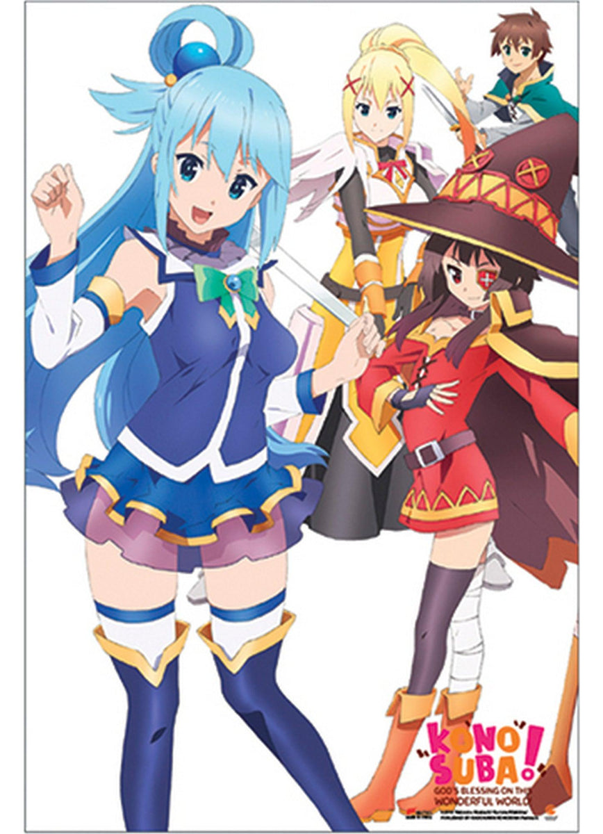 Konosuba - Key Visual 2 Paper Poster – Great Eastern Entertainment