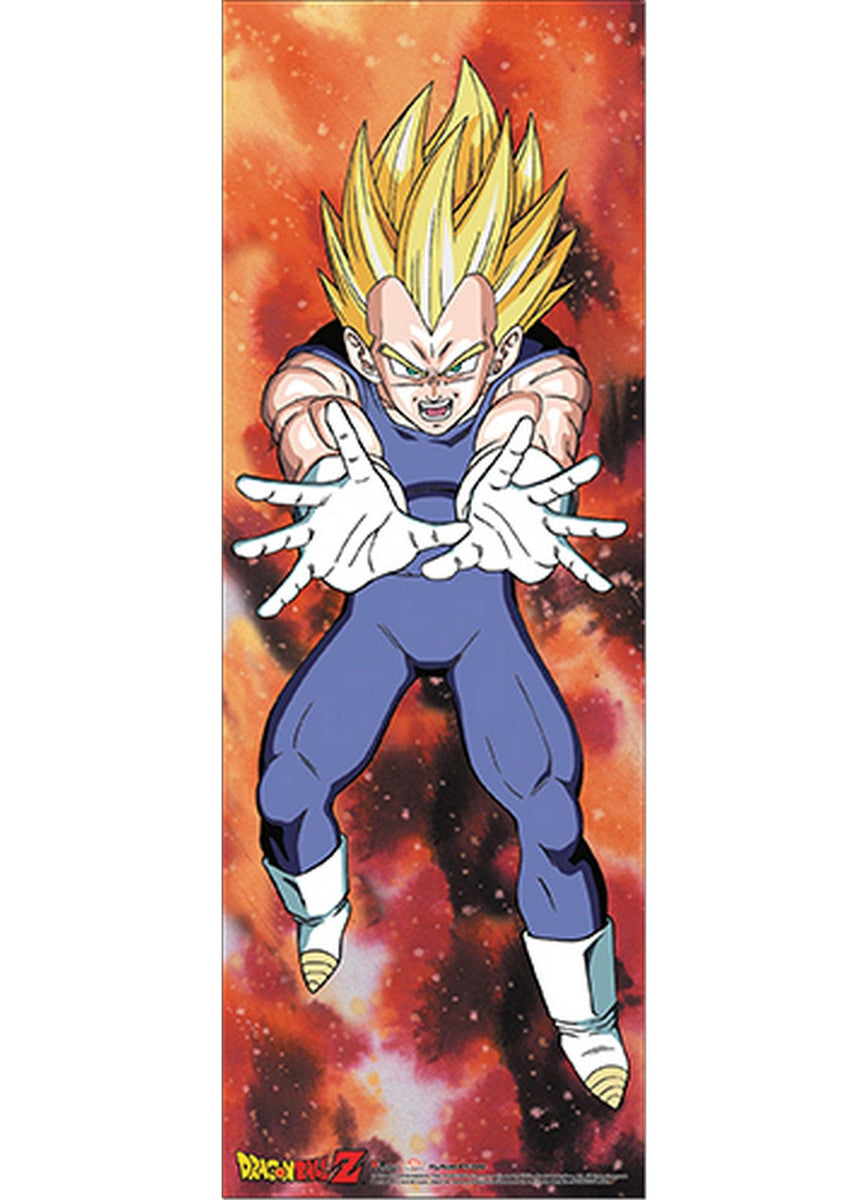Dragon Ball Z - Vegeta Super Saiyan Human Size Wall Scroll – Great ...